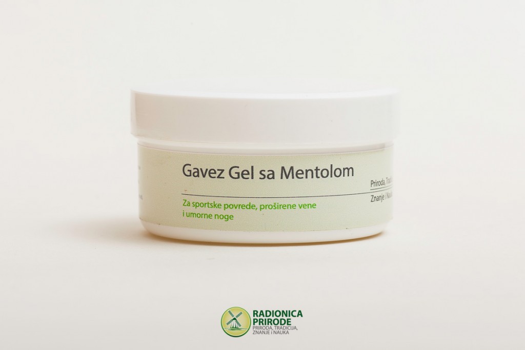 Gavez Gel sa Mentolom - Radionica Prirode